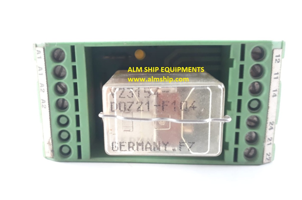 PHOENIX CONTACT V23154-D0721-F104 RELAY SOCKET | ALM SHIP EQUIPMENTS
